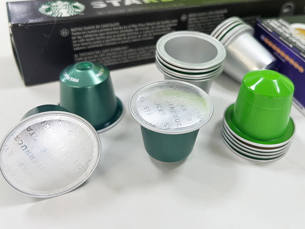 Disposable Capsules Coffee Aluminium Foil Coffee Capsules - Buy Coffee ...